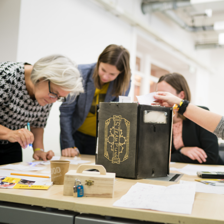 Teaching & Learning Lab | Terugblik op Inspiratiecafé - Escape boxes Teaching & Learning Lab | Terugblik op Inspiratiecafé - Escape boxes